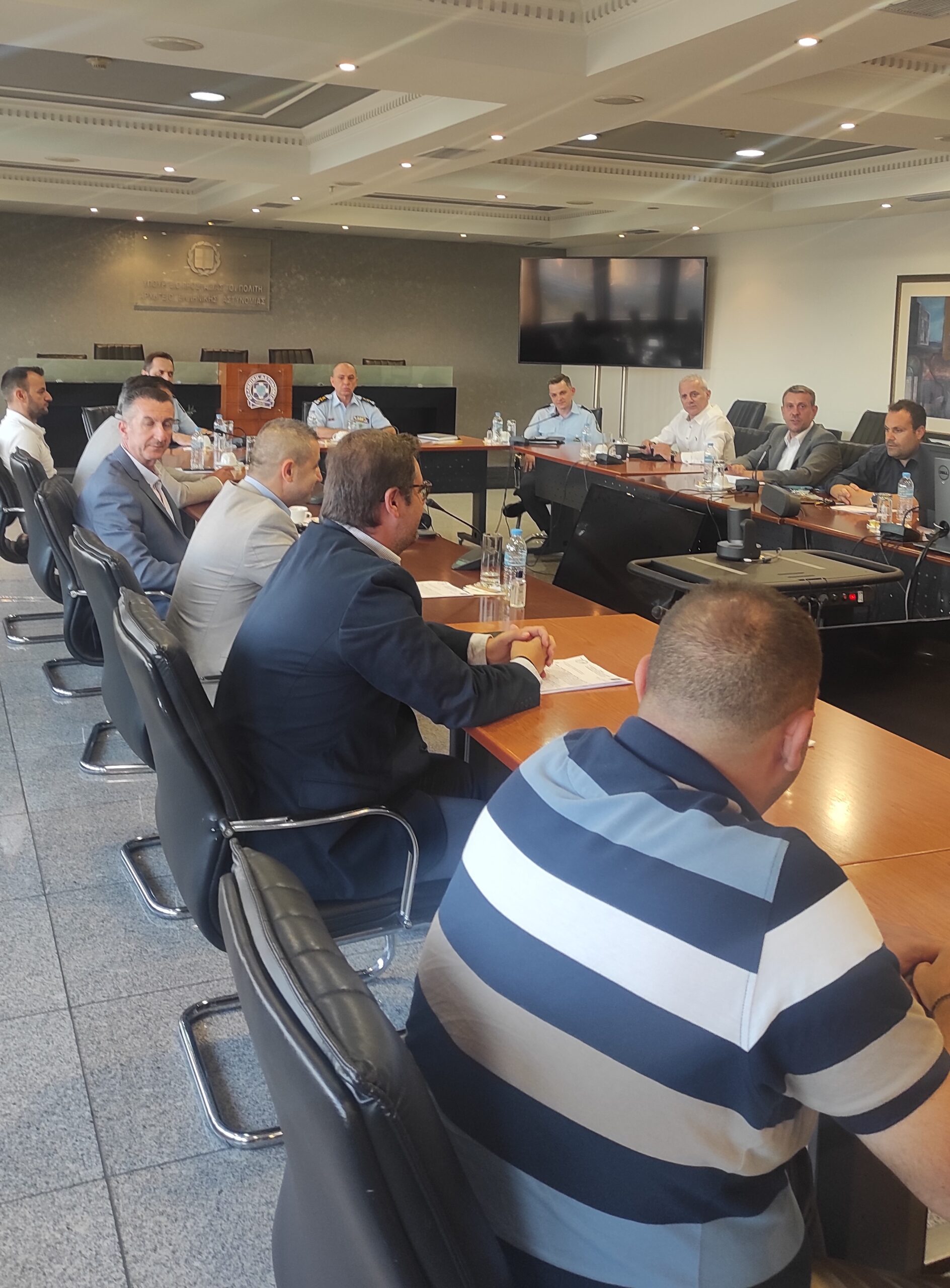 Συνάντηση του Δ.Σ. Ε.ΑΣ.Υ.Α. με τον Αρχηγό ΕΛ.ΑΣ - Ε.ΑΣ.Υ.Α.