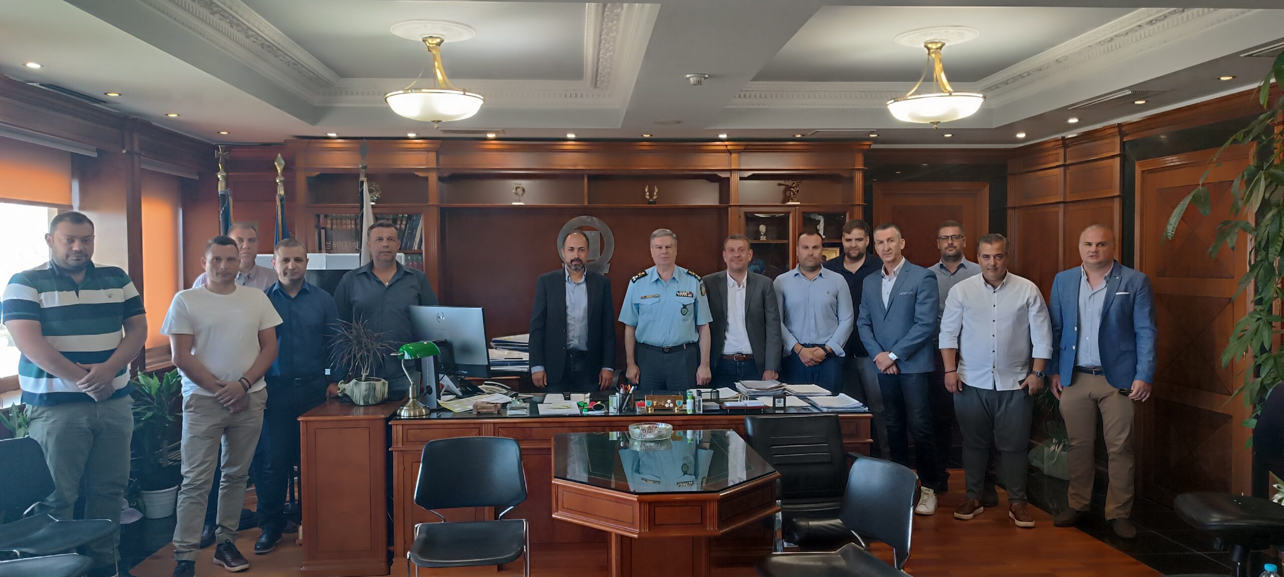 Συνάντηση Δ.Σ. Ε.ΑΣ.Υ.Α. με τον κ. Αρχηγό ΕΛ.ΑΣ. - Ε.ΑΣ.Υ.Α.