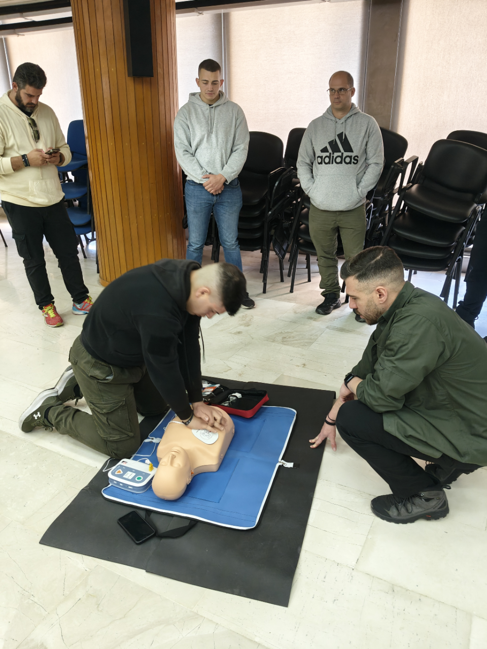 Ολοκληρώθηκαν τα σεμινάρια Α΄ βοηθειών μάχης Ε.ΑΣ.Υ.Α. - Ε.ΑΣ.Υ.Α.